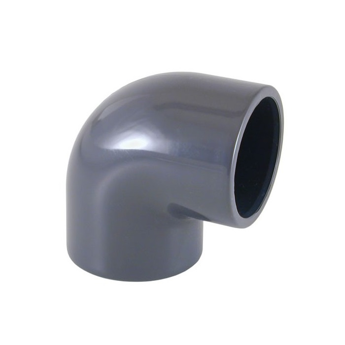 Codo 90º PVC encolar D-110 mm. PN-16 – Corefluid