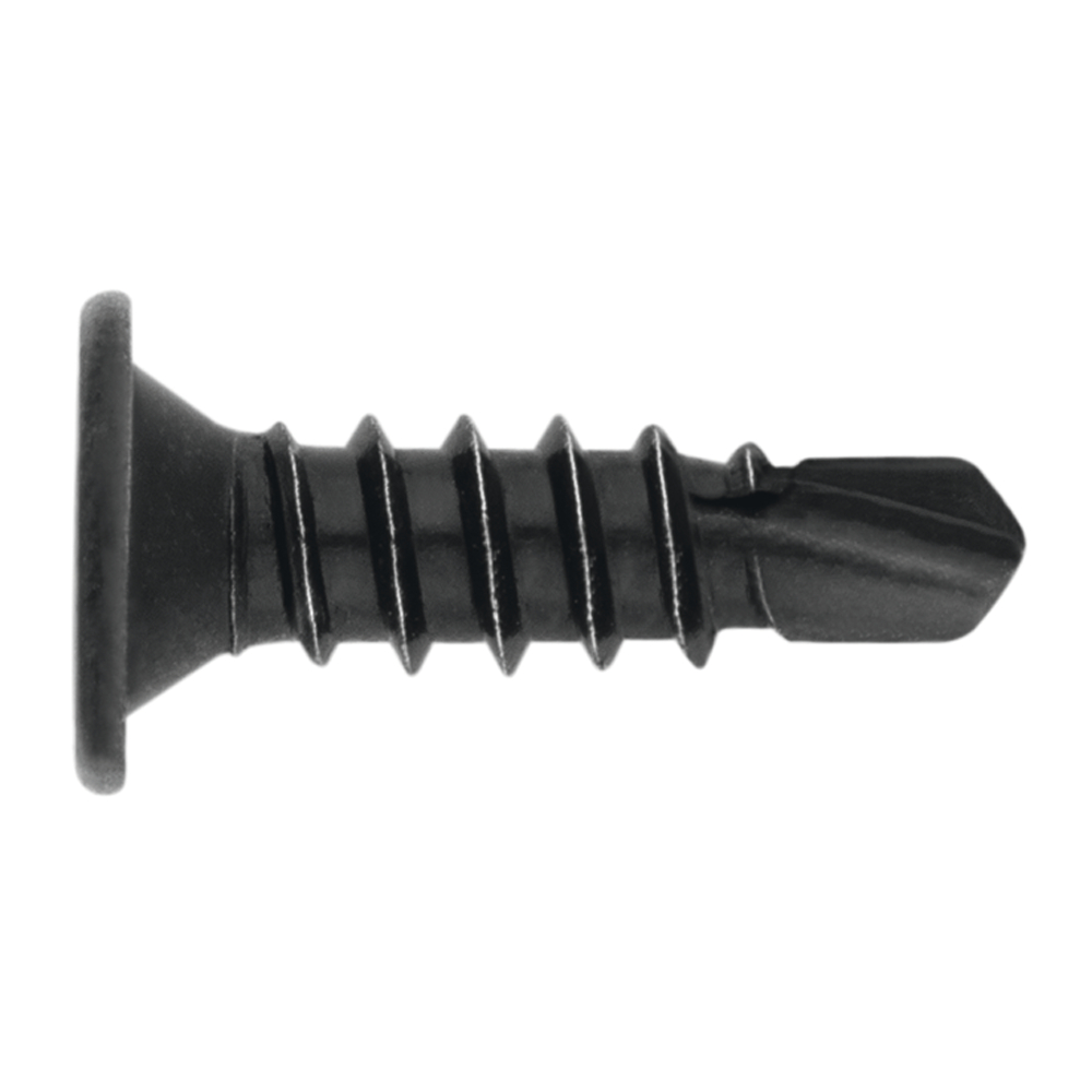Tornillo autotaladrante cabeza extraplana Ph cincado negro Index 4,2 x ...