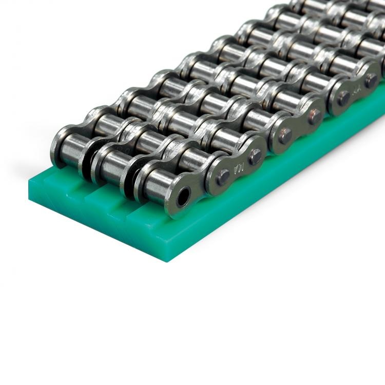 Perfil guia para cadena de rodillos triple 28B-3 tipo MT-8 paso 1-3/4″ – Corefluid